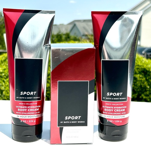 Bath & Body Works | Other | Bath Body Works Sport Cologne Body Creams ...
